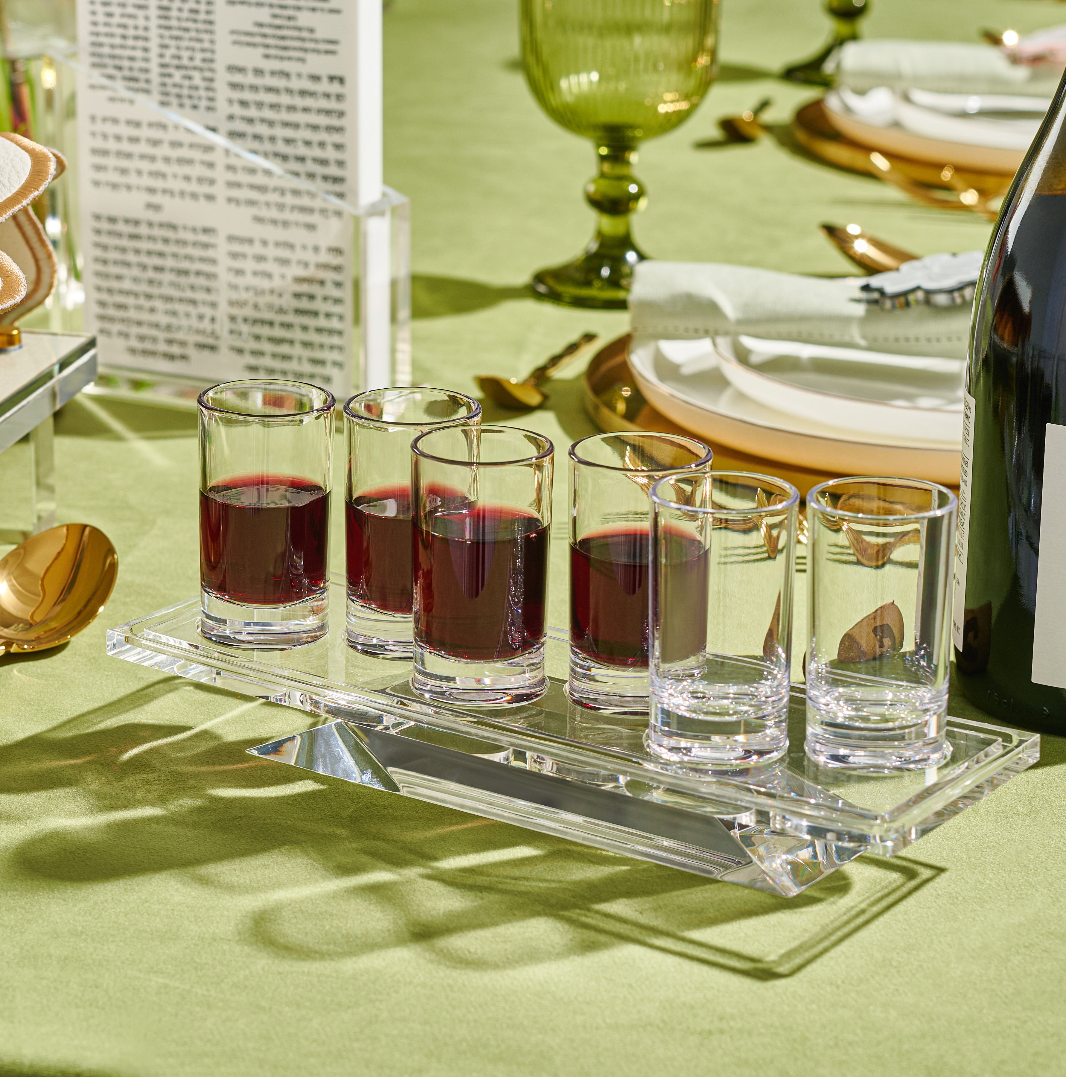 L'Chaim Shot Glass Wine Cup Set – Zstander